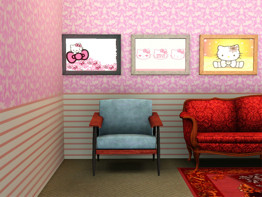 The Sims Resource | Lovely Hello Kitty paintings n2