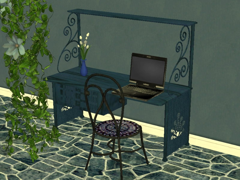 The Sims Resource | Arcadia Desk Recolor Set - Meesha-s2l-da-blu