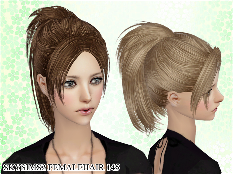 The Sims Resource | Skysims Hair 145 Mesh