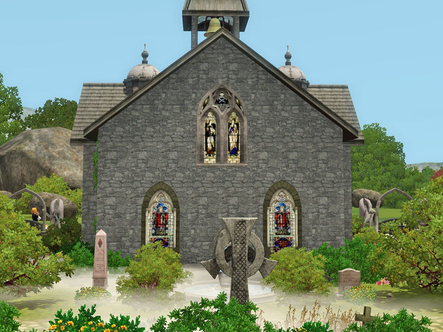 The Sims Resource - Old Stone Church