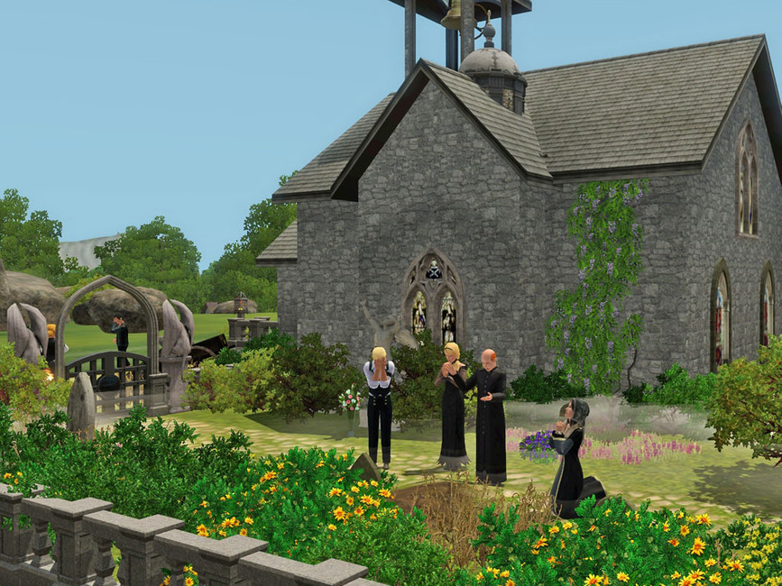 The Sims Resource - Old Stone Church