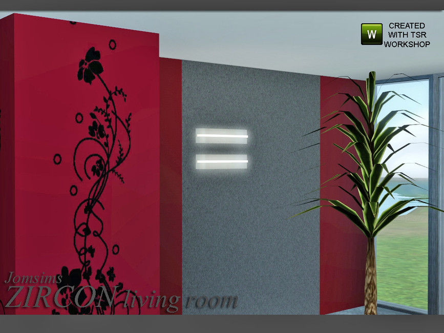 The Sims Resource - wall light zircon