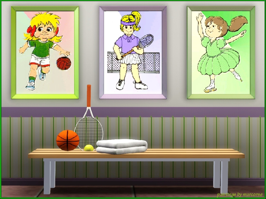 The Sims Resource | Sports Girls_marcorse