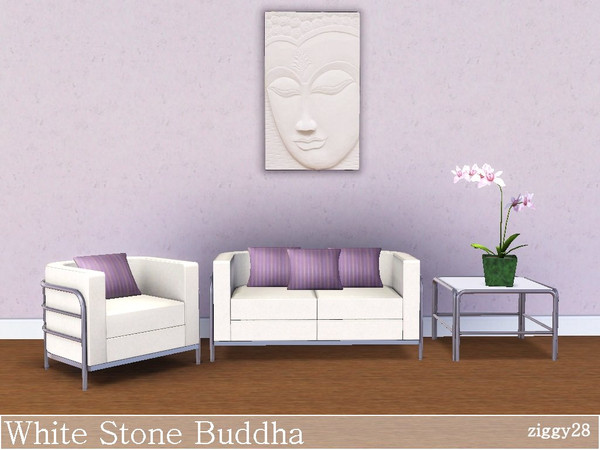 The Sims Resource | White Stone Buddha