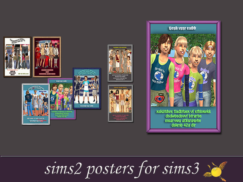 The Sims Resource | sims2 posters for sims3-6