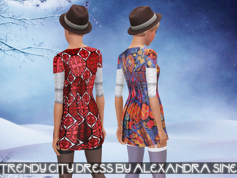 The Sims Resource | Trendy City Dress