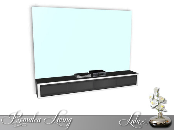 The Sims Resource | Romulea Living TV Unit