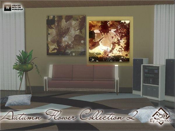 The Sims Resource | Autumn Flower Collection2