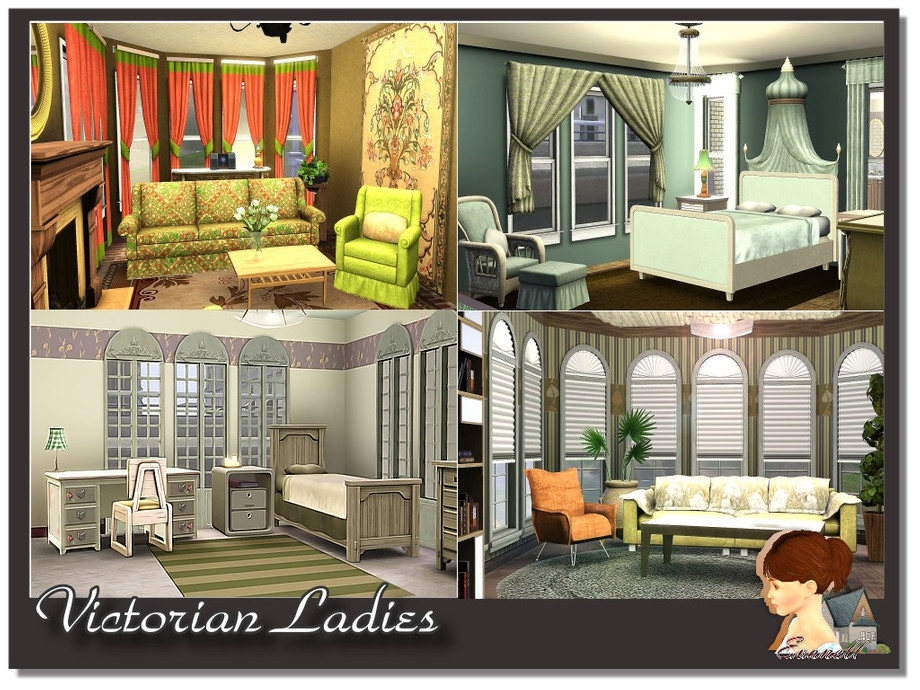 The Sims Resource - Victorian Ladies