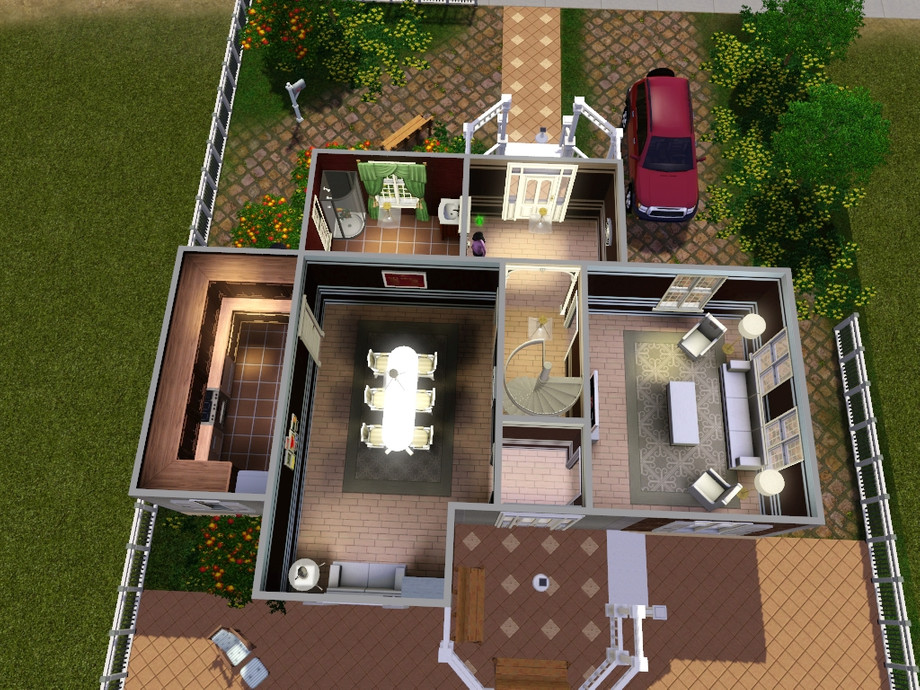 The Sims Resource | Modern Cottage