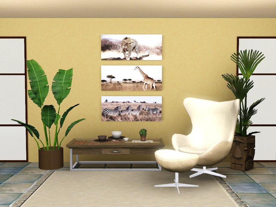 The Sims Resource | Painting savanna