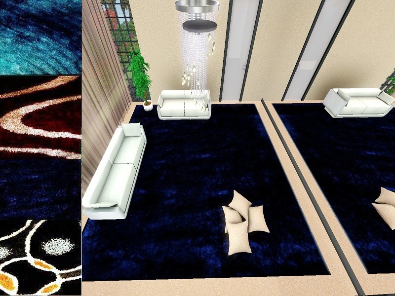 The Sims Resource | Shaggy Rugs Large 5x5