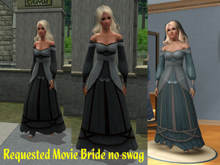 The Sims Resource | movies horror bride dress REQUEST