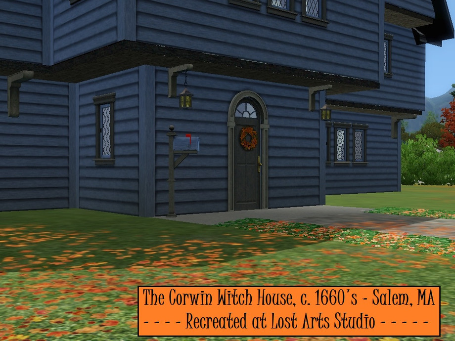 The Sims Resource | Corwin Witch House, c. 1660