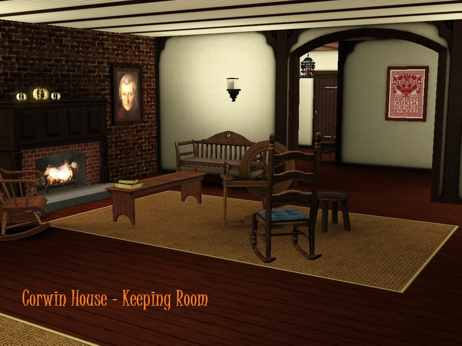 The Sims Resource | Corwin Witch House, c. 1660