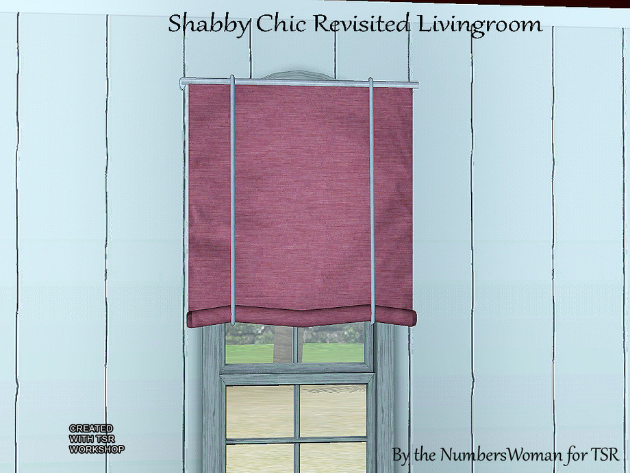 The Sims Resource | Shabby Chic revisited Living Blinds