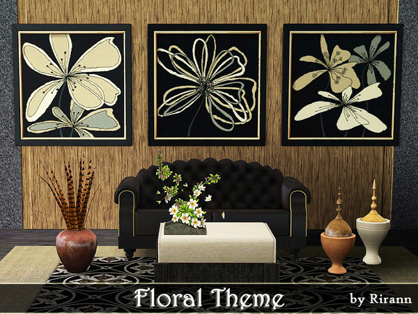 The Sims Resource | Floral Theme