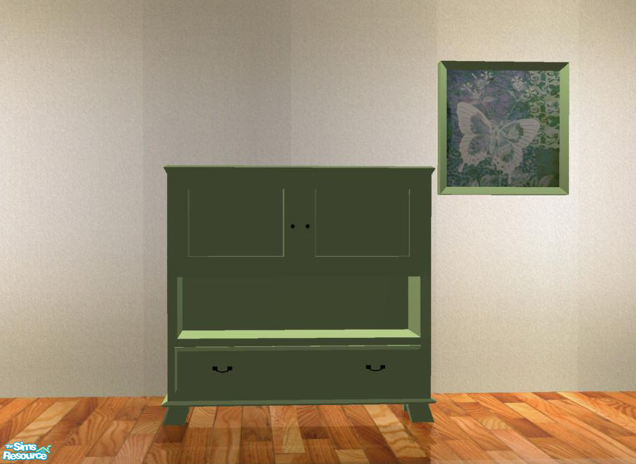 The Sims Resource - NurceryKids - recolor mint - Highboard