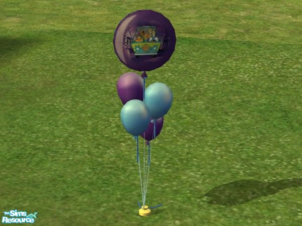 The Sims Resource - Childrens Party Balloons Mystery Machine