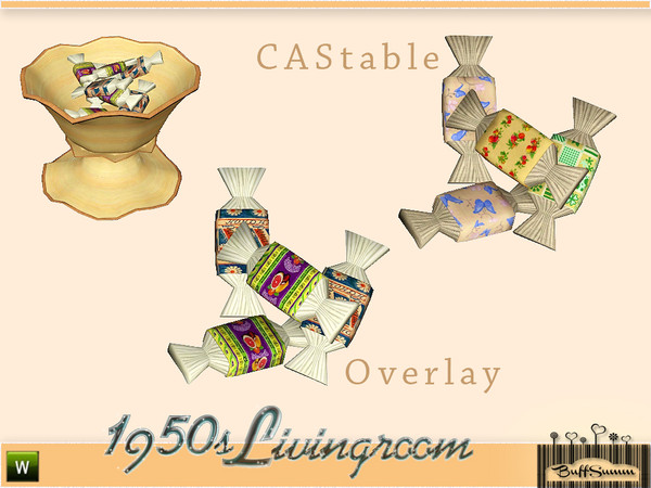 The Sims Resource | 1950s Livingroom Candy for Bowl