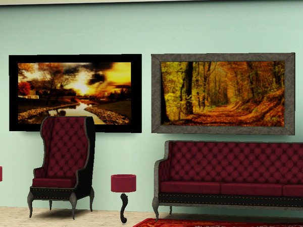 The Sims Resource | fall paintings