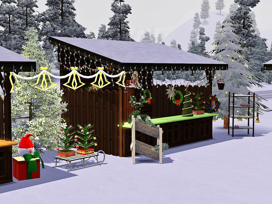 The Sims Resource - Christmas Market
