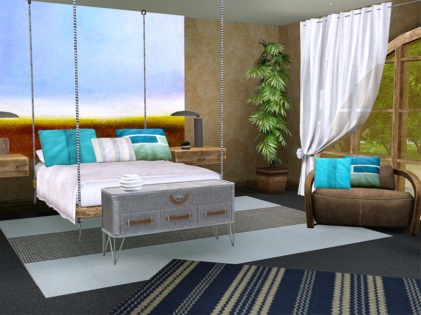 The Sims Resource - Bedroom Loft