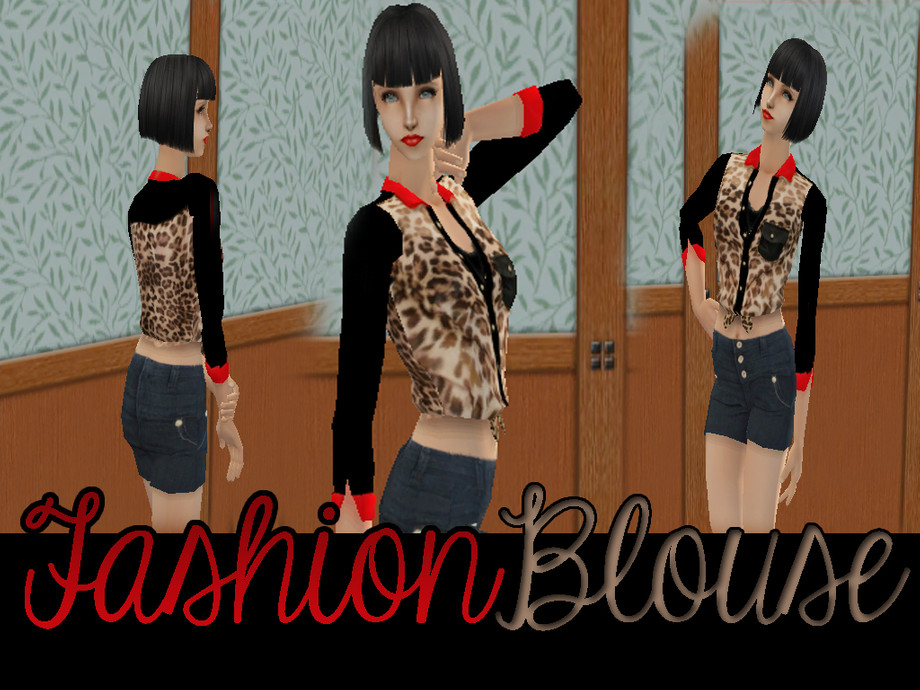 The Sims Resource | Fashion Blouse