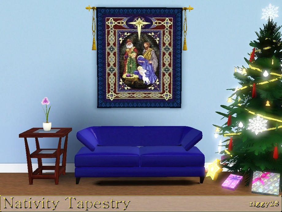 The Sims Resource | Nativity Tapestry