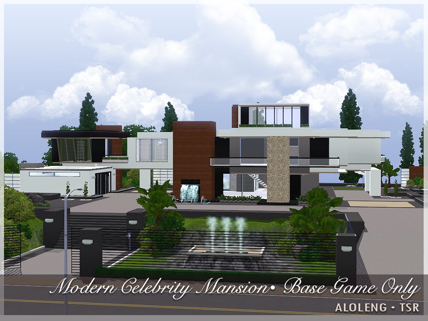 The Sims Resource - Modern Celebrity Mansion