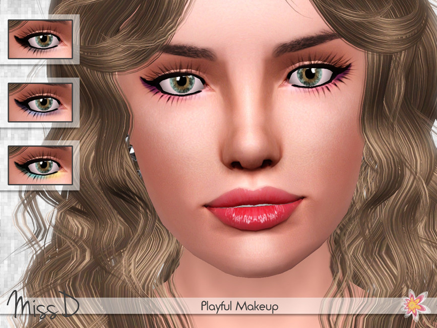The Sims Resource - Playful Makeup