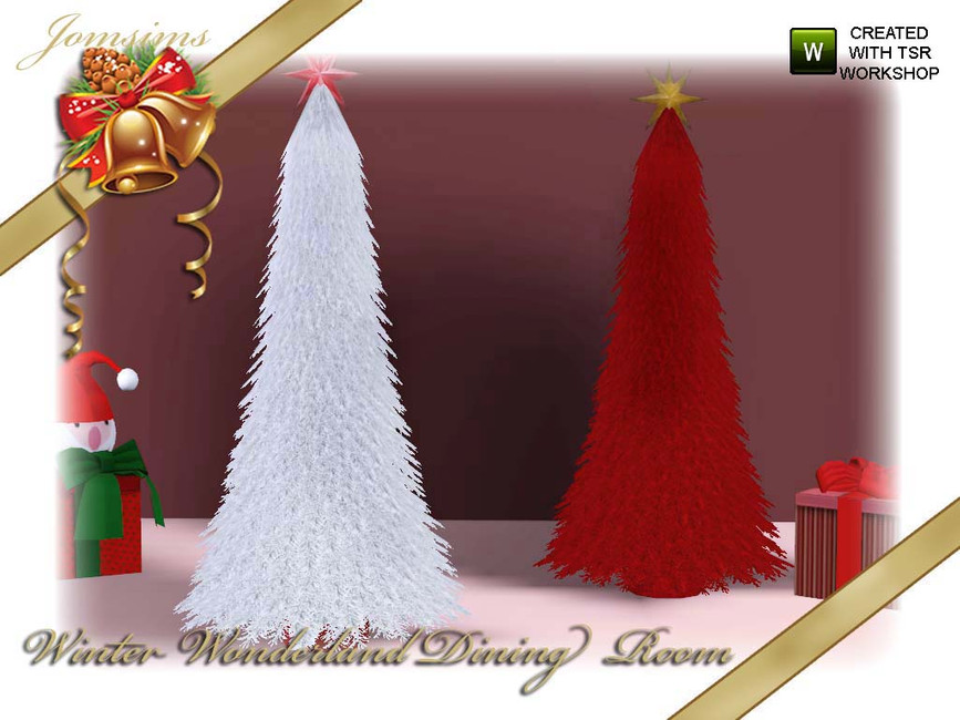 The Sims Resource - big christmas tree winter wonderland
