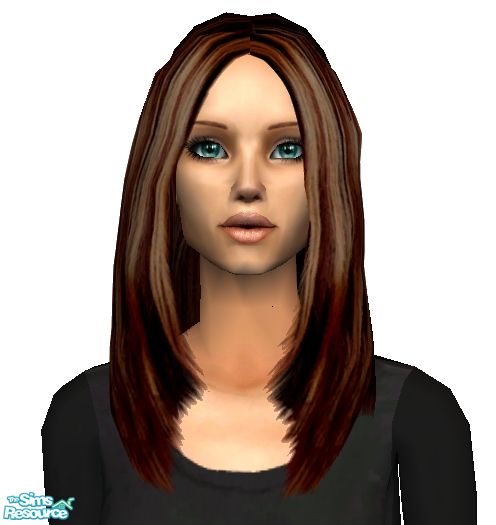 The Sims Resource - Renee Hair Set - 49255a5e Hair3