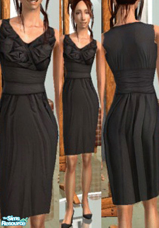 The Sims Resource | Little black dresses - Individual Item