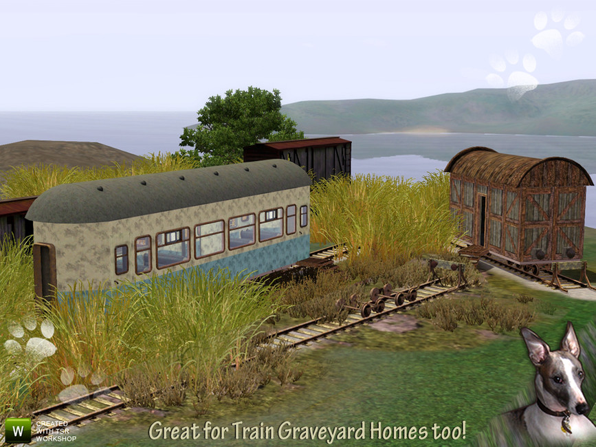 The Sims Resource - Train Car Construction Set