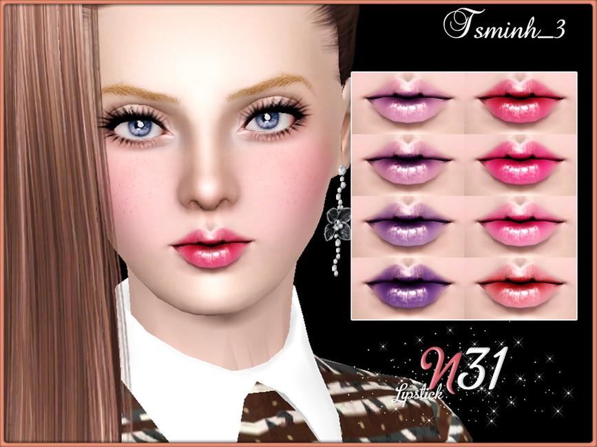 The Sims Resource - Lipstick N31