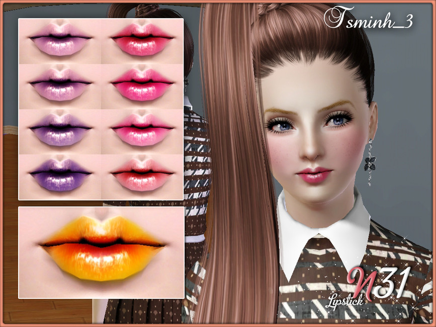 The Sims Resource - Lipstick N31