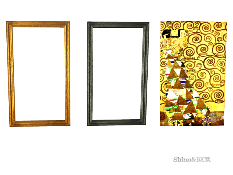 The Sims Resource | Art Deco Frames - Frame for Painting 5