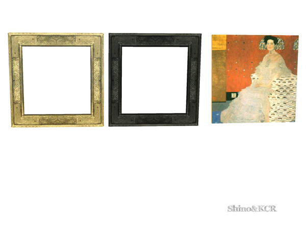 The Sims Resource - Art Deco Frames - Frame for Painting 6