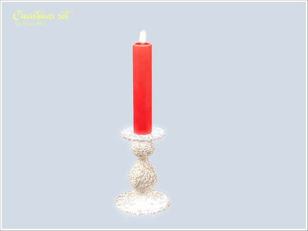 The Sims Resource | Candle silver v03