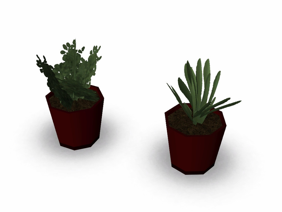 The Sims Resource | Midtown Potted Herb
