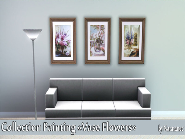 The Sims Resource | Collection_painting_Flowers