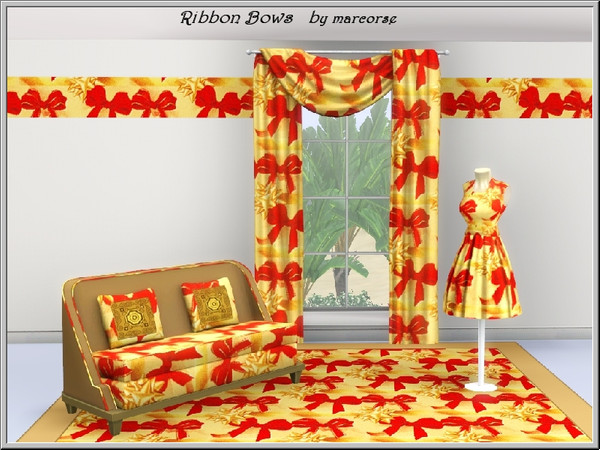 The Sims Resource | Ribbon Bows_marcorse