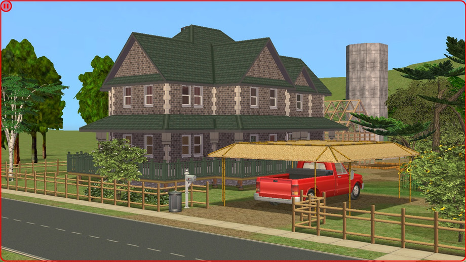 The Sims Resource | Old silo farm