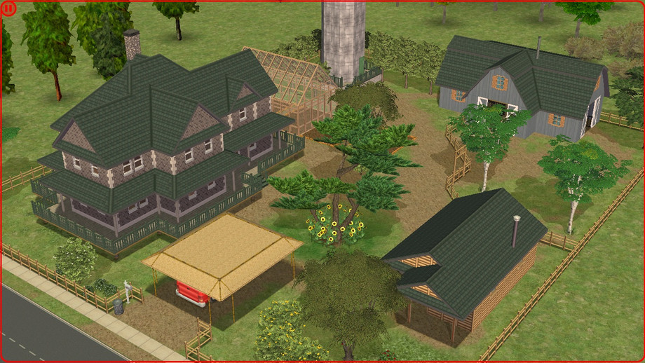 The Sims Resource | Old silo farm
