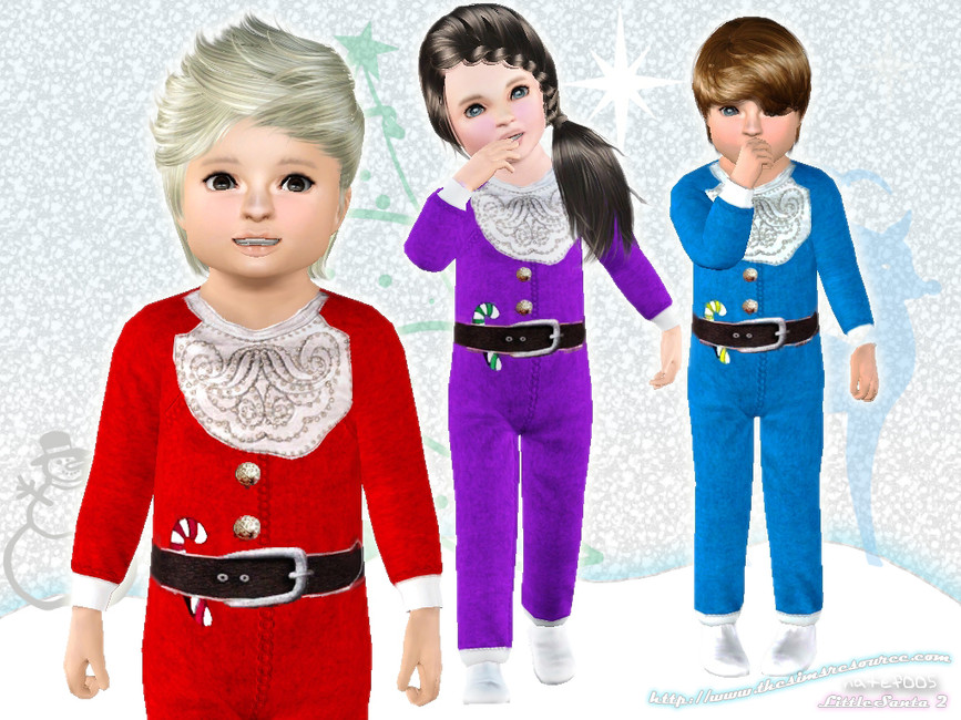 The Sims Resource - Little Santa Set