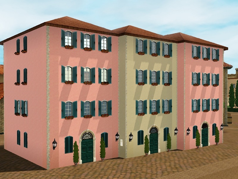 The Sims Resource | Piccolo Apartments - Starter