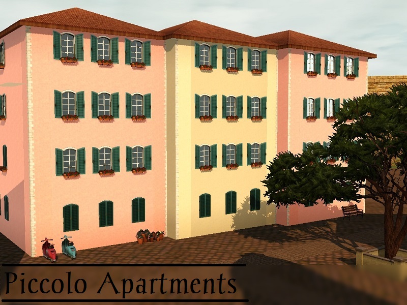The Sims Resource | Piccolo Apartments - Starter