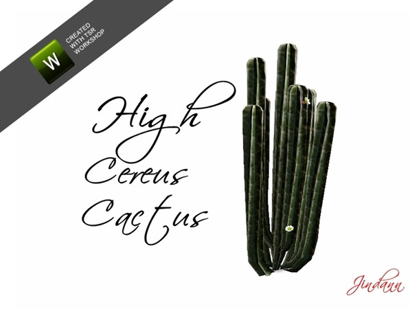 The Sims Resource | High Cereus Cactus
