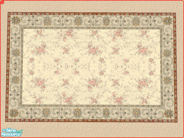 The Sims Resource - Flower bedroom - Rug